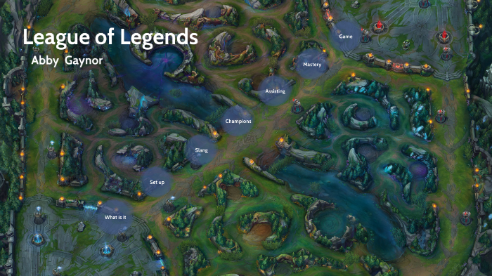 League of Legends -ELK presentation by Abigail Gaynor on Prezi