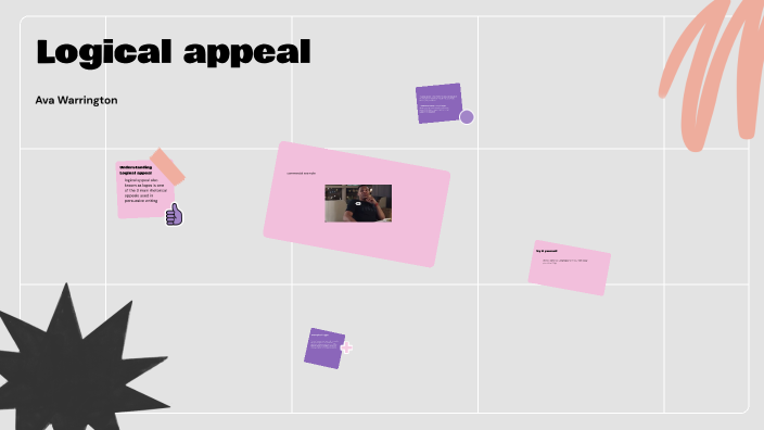 logical appeal presentation by Ava Warrington on Prezi