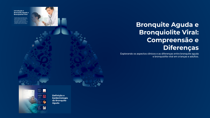 Bronquite Aguda e Bronquiolite Viral: Compreensão e Diferenças by ...