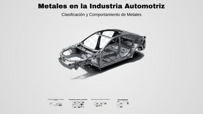 metales en la industria automotriz by eduardo vargas on Prezi