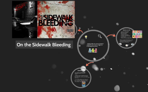 On the Sidewalk Bleeding by nicole f on Prezi