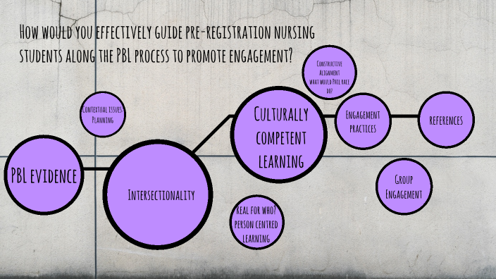 How would you effectively guide pre-registration nursing students along ...