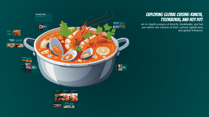 Exploring Global Cuisine: Kimchi, Tteokbokki, and Hot Pot by Ari fey on ...