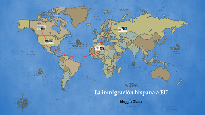 Inmigración de hispanos en los Estados Unidos es principalme by maggie ...