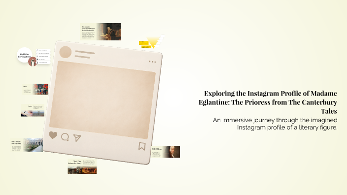 Exploring the Instagram Profile of Madame Eglantine: The Prioress from ...