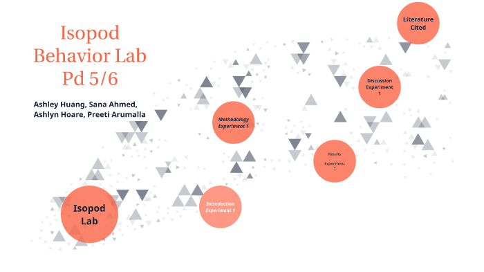 Isopod Experiment by Sana Ahmed on Prezi