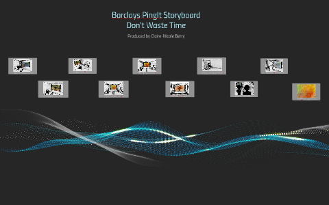 Barclays PingIt Storyboard by Claire Berry