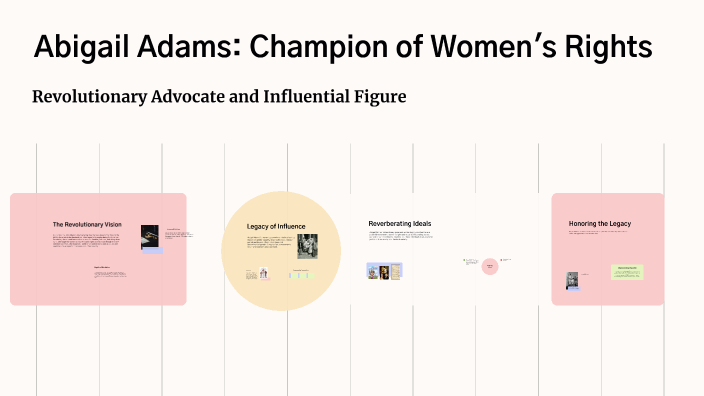 Abigail Adams: Women's Rights Advocate by Jaden Cheek on Prezi