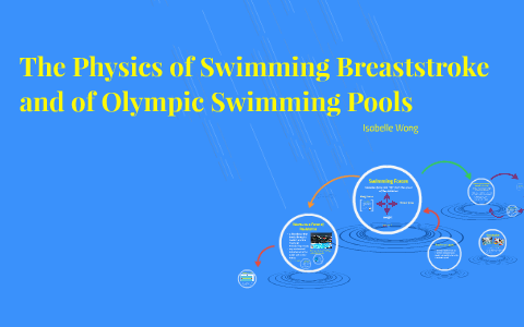 The Physics of Swimming Breaststroke and of Olympic Swimming Pools by ...