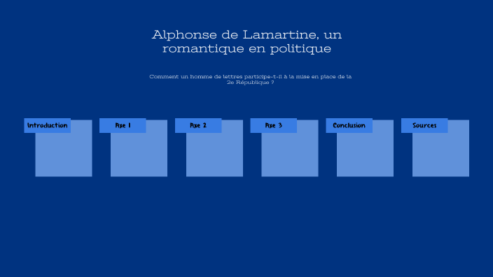 Alphonse de Lamartine, un romantique en politique by Agathe Lefebvre on ...