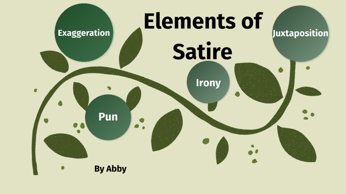 Elements of Satire by Abby Ryckman on Prezi