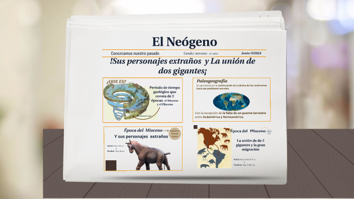 Período geologico Neogeno by deisy peña on Prezi
