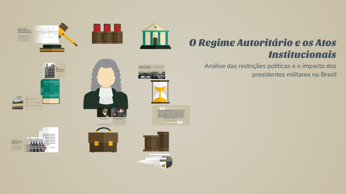 O Regime Autoritário e os Atos Institucionais by Laura Sousa on Prezi
