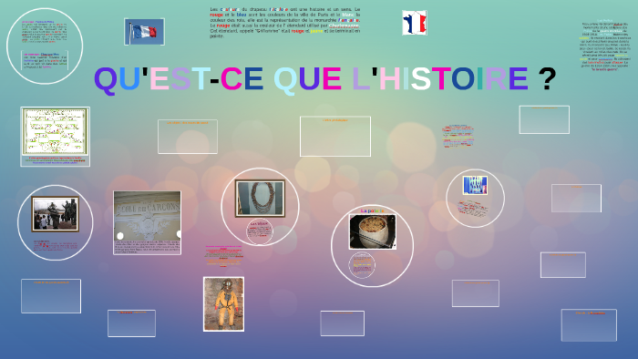 QU'EST-CE QUE L'HISTOIRE ? by Xavier RAGANOT on Prezi