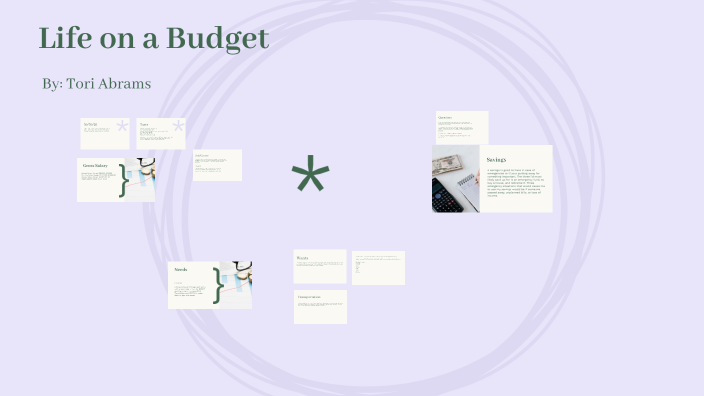 Smart Ways to Live on a Budget by Victoria Abrams on Prezi