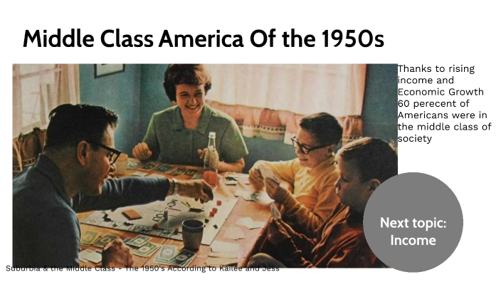 Middle Class America of the 1950s by richard farley on Prezi