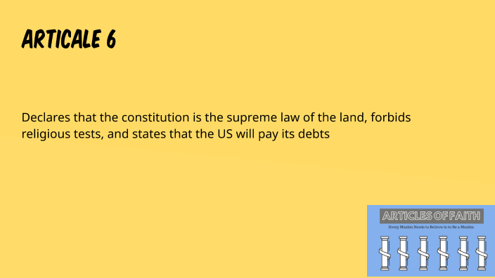 7 articles of the constitution by Kaylee Sears on Prezi