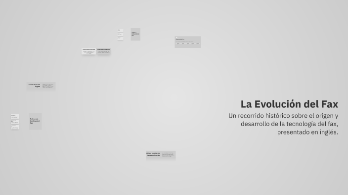 La Evolución del Fax by ana j on Prezi