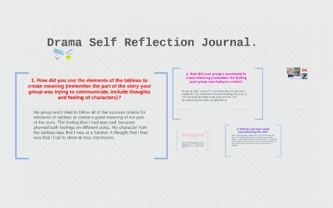 Drama Self Reflection Journal... by narmika ragulan on Prezi