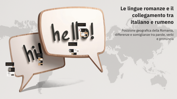 Le lingue romanze e il collegamento tra italiano e rumeno by Maria ...