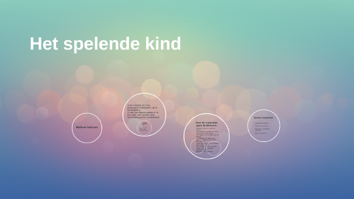 Het spelende kind by Marleen Hendriks on Prezi