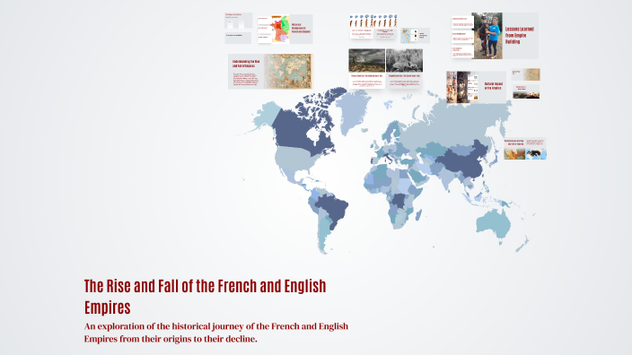 The Rise and Fall of the French and English Empires by Ghelay Argquez ...