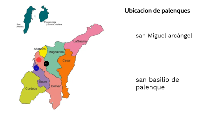 Ubicación palenques siglo XlX by BARRETO ROJAS NICOLAS on Prezi