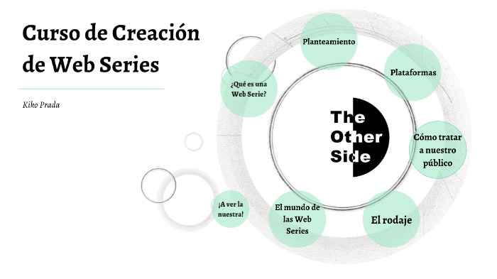 Curso de Creación de Web Series by The Other Side Films on Prezi