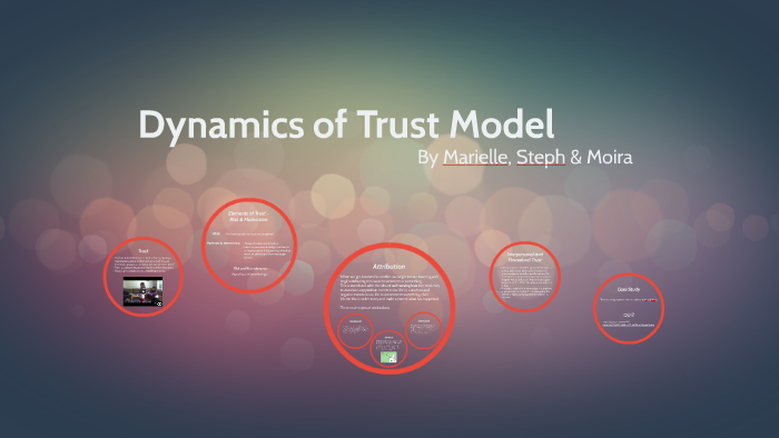 Dynamics of Trust Model by Stephanie Rooney on Prezi