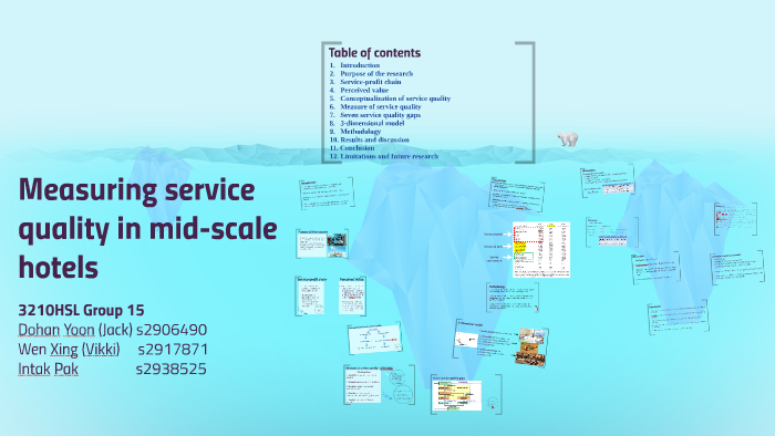 Measuring service quality in mid-scale hotels by Contemporary Issue on ...