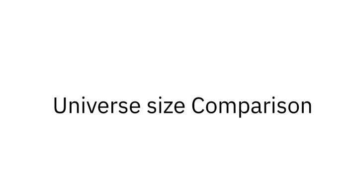 Universe size Comparison by jack mccourt on Prezi