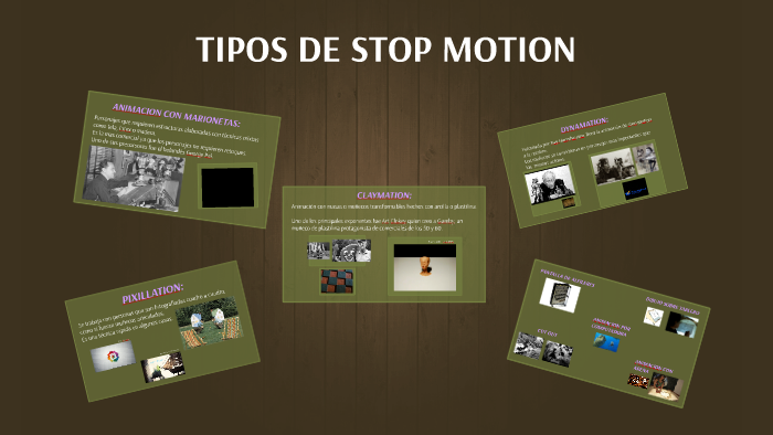 TIPOS DE STOP MOTION by Tefi Guaita on Prezi