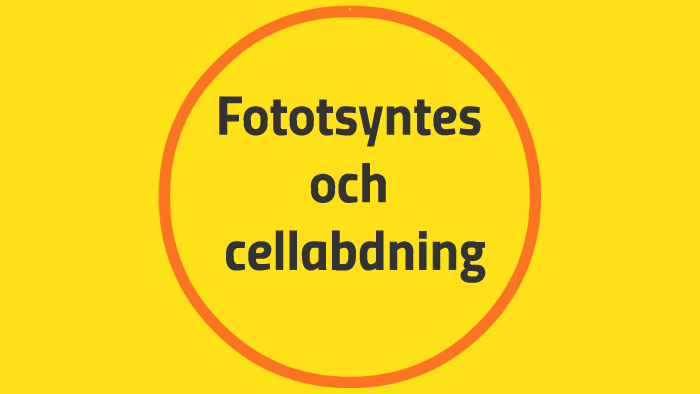 Vad är fotosyntes och cellandning by Aamos Ranta on Prezi