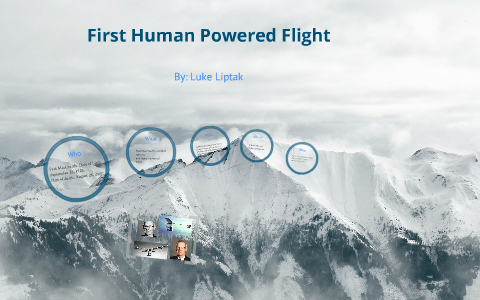 First human powered flight by Luke Liptak on Prezi