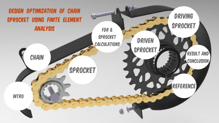 Design and Optimaization Of Chain Sprocket using FEA by Toshit ...