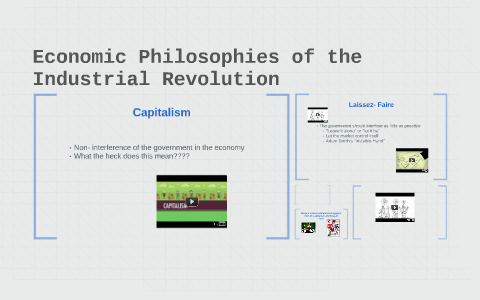 Economic Philosophies of the Industrial Revolution by Justin Young