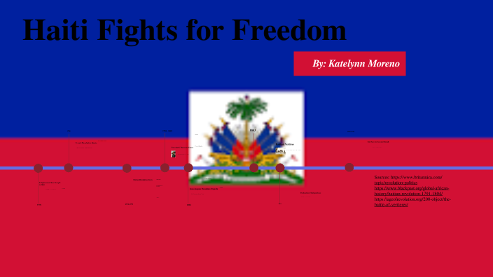 Haiti Fights for Freedom by Katelynn Moreno on Prezi