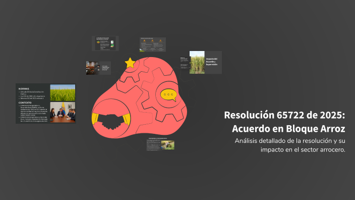 Resolución 65722 de 2025: Acuerdo en Bloque Arroz by LIZETH HERNANDEZ ...