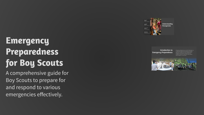 Emergency Preparedness for Boy Scouts by Xandria Peralta on Prezi
