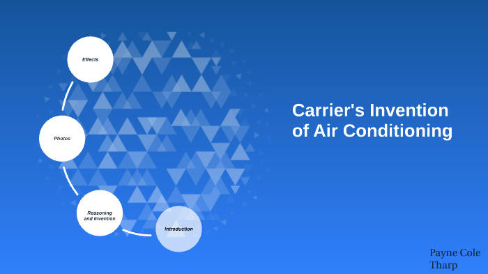 The Invention of Air Conditioning by Payne Cole Tharp on Prezi