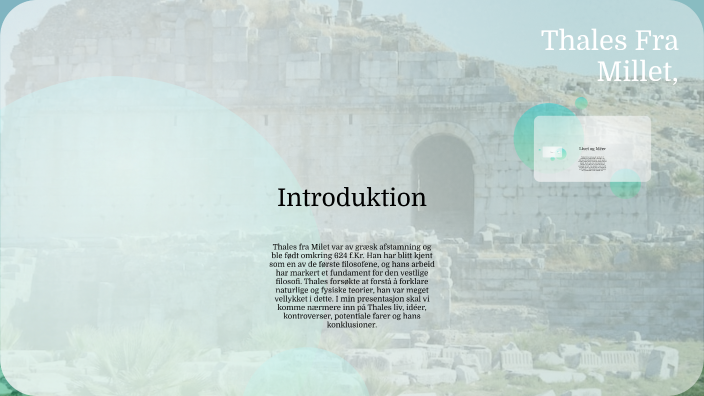 Thales Fra Millet, by Eindride Nordstrand on Prezi