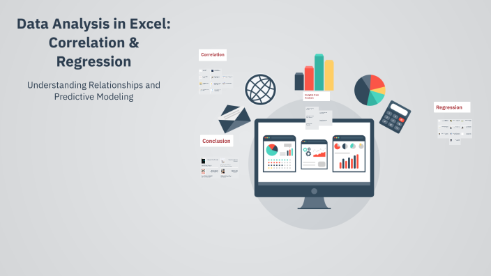 Data Analysis in Excel: Correlation & Regression by Mahak on Prezi