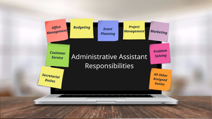 Administrative Assistant Responsibilities by Ashley Hargrove on Prezi