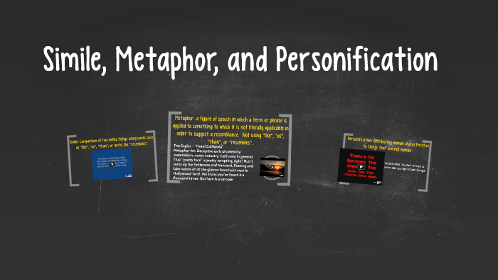 Simile, Metaphor, and Personification by Deborah Pfingston on Prezi