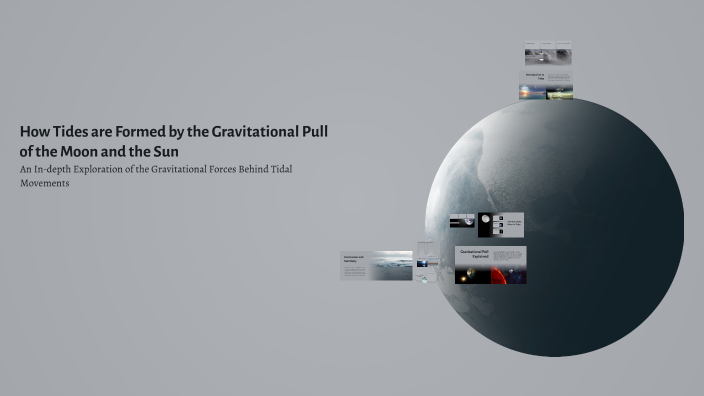 How Tides are Formed by the Gravitational Pull of the Moon and the Sun ...