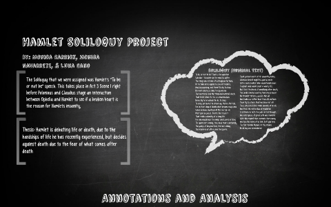 Hamlet Soliloquy Project by Monica Carrick on Prezi