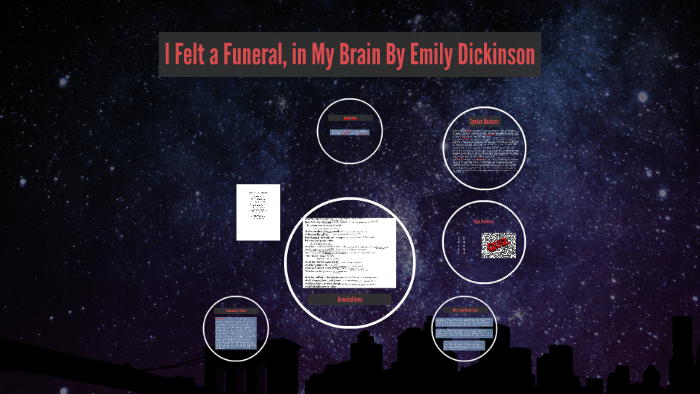 I Felt a Funeral, in My Brain By Emily Dickinson by Evan Holman on Prezi