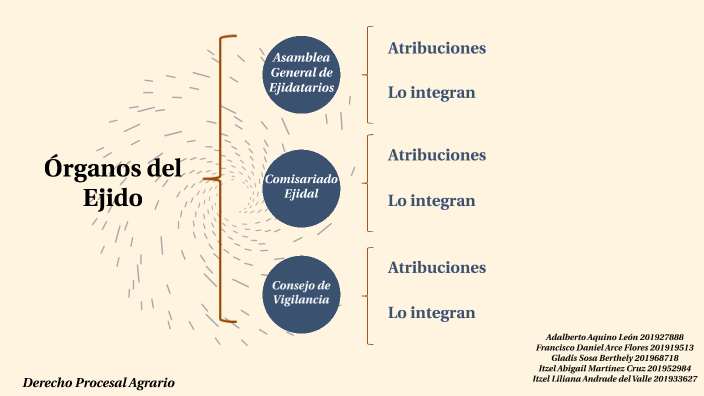 Actividad 3. Órganos del Ejido by Gladis Sosa Berthely on Prezi