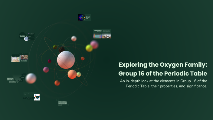 Exploring the Oxygen Family: Group 16 of the Periodic Table by Zaid ...