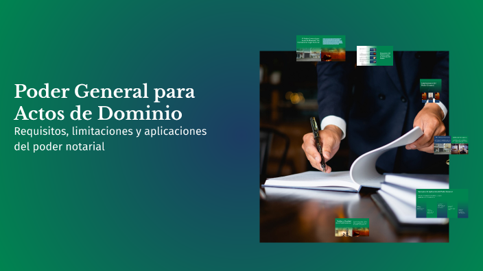 Poder General para Actos de Dominio by Jafred on Prezi